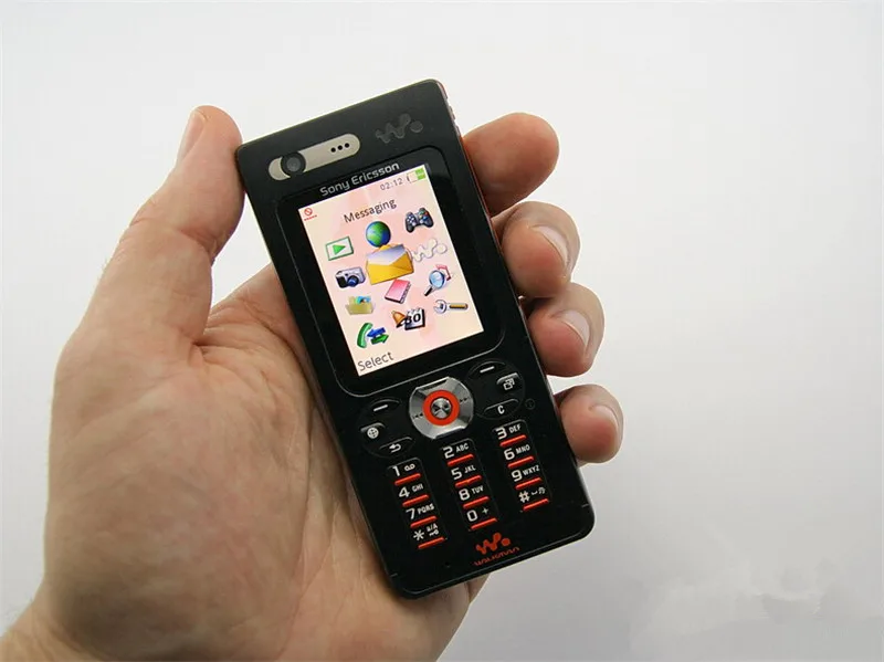 Original Sony Ericsson W880 Unlocked GSM Single Core 1.8 Inches 2MP ...