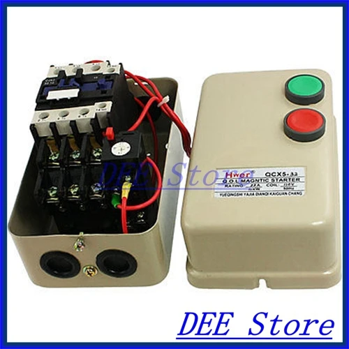 110v Coil Ac Contactor 11kw 15 Hp Three 3 Phase Motor Magnetic Starter ...