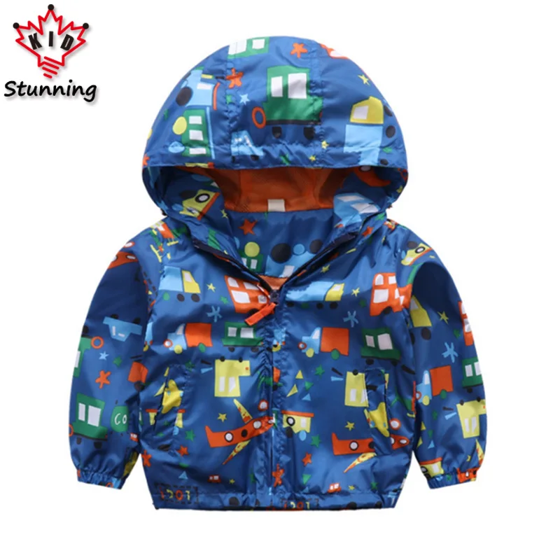 Baby Boy Autum Winter Jackets Long Sleeve Softshell Jacket Kids Active ...