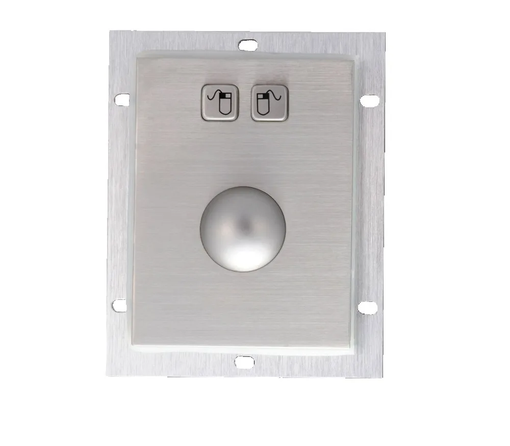 Metal-Trackball-Stainless-Steel-PC-Mouse-Rugged-Panel-Mount-38mm ...
