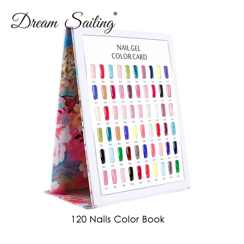 False Nail Color Book Color Display Nail Art Gel Polish Color Card Nail ...