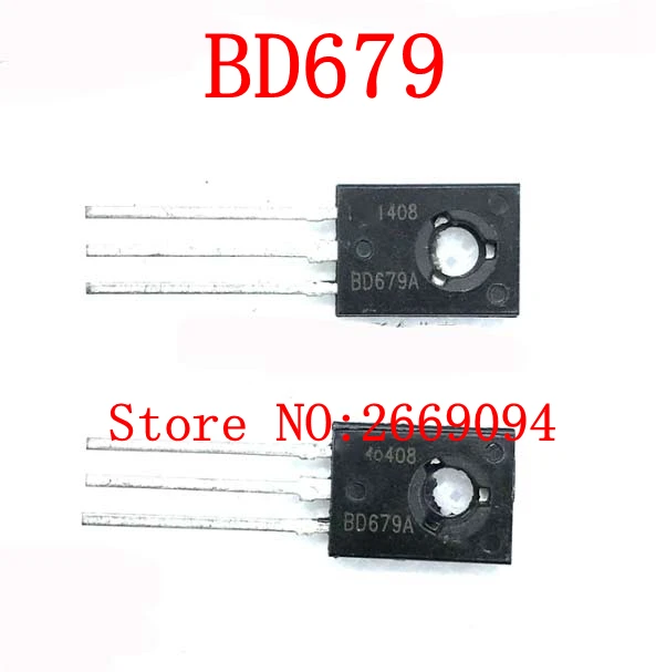 100pcs Free Shipping Bd679 Bd680 Bd681 Bd682 To-126 4a 100v Darlington ...