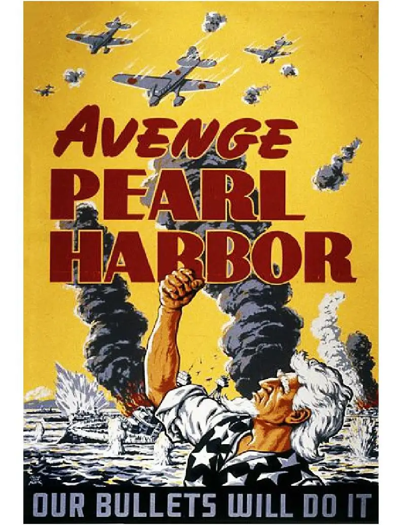 Remember Pearl Harbor Poster
