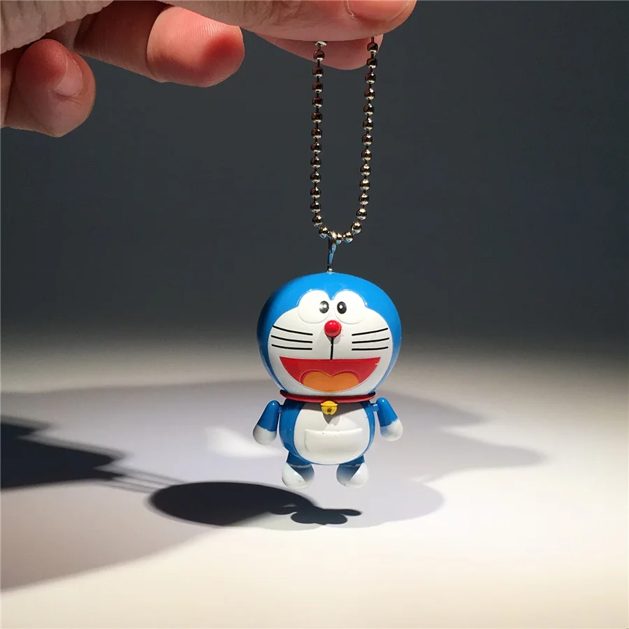 48pcs/lot 3cm New 2018 Cartoon Anime Doraemon Figures pendant toys ...