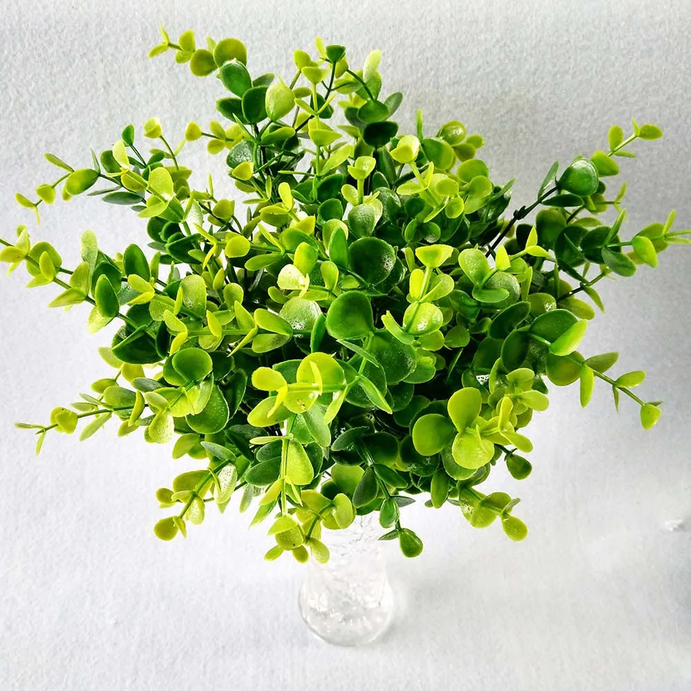 New 10pcs/lot Home Decorative 35cm Plastic Fake Green Plants Hotel ... New 10pcs/lot Home Decorative 35cm Plastic Fake Green Plants Hotel ...