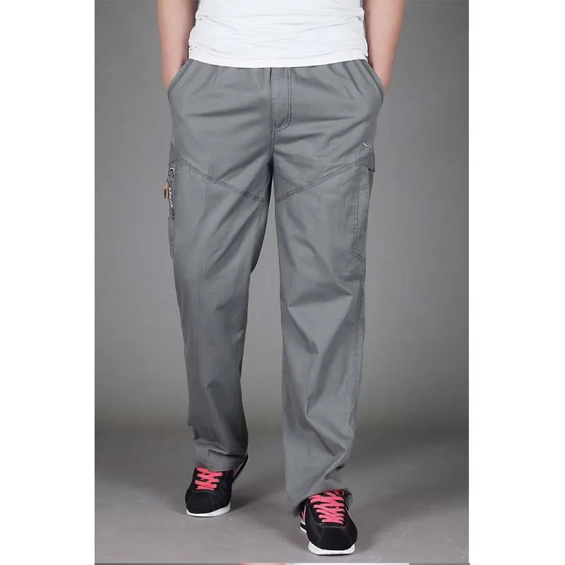 Fashion Plus Size Casual Pants Summer Loose Thin Xxxl Xxxxl 6xl Mens