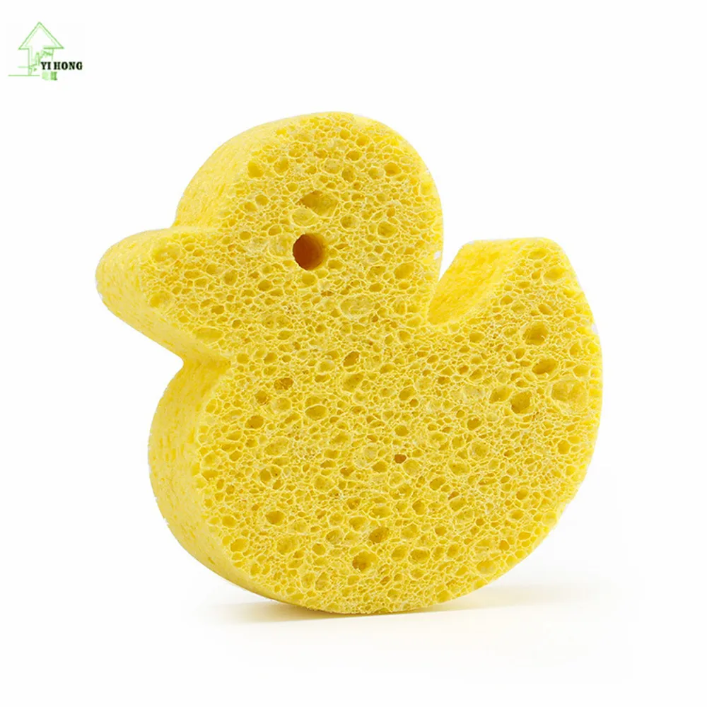 YIHONG Wood Pulp Sponge Children Bath Sponge Bath Brushes Sponges Bath ...