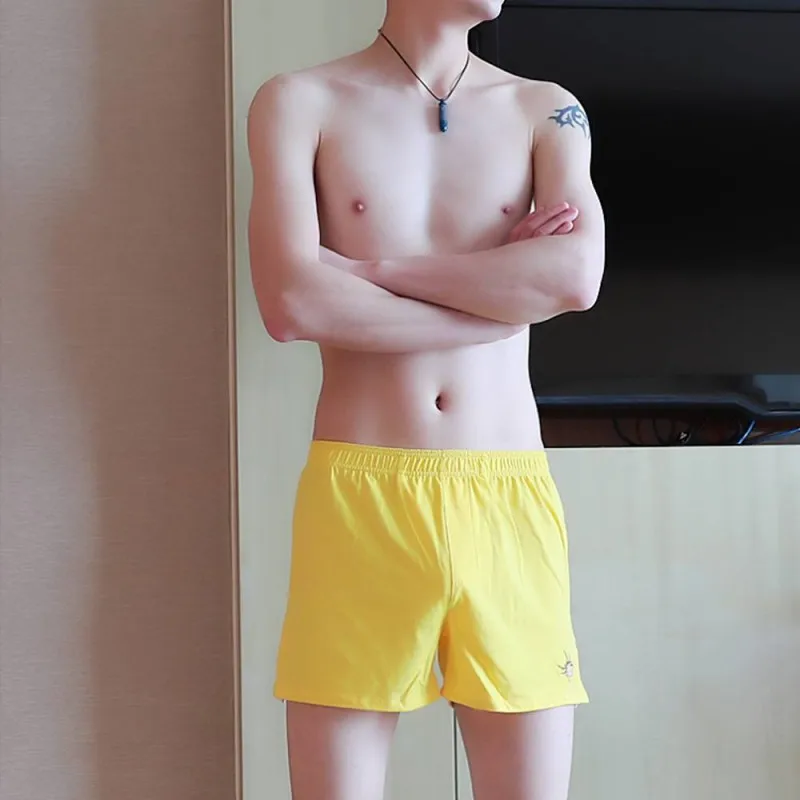 Сексуальное мужское нижнее белье, мужские нижние трусы, домашняя одежда ...