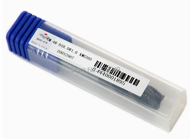 Gm 4r d10.0r1.0 zcc. Ct 4 flauta fresas com haste reta raio moagem R1.0 Router Bits R1.0 D10 ...