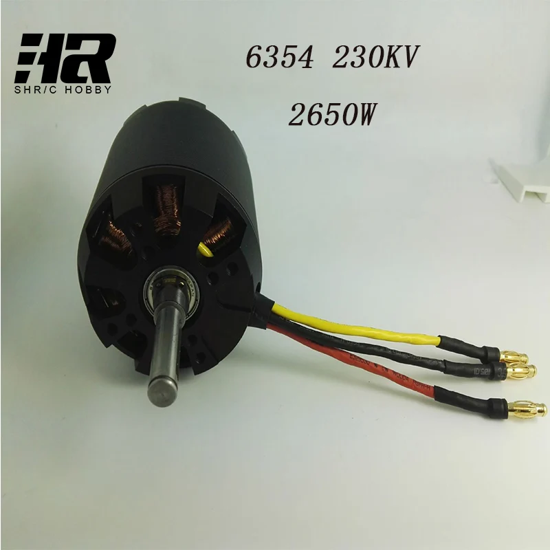 Envío libre N6354 2650 W motor sin escobillas DC motor outrunner para ...
