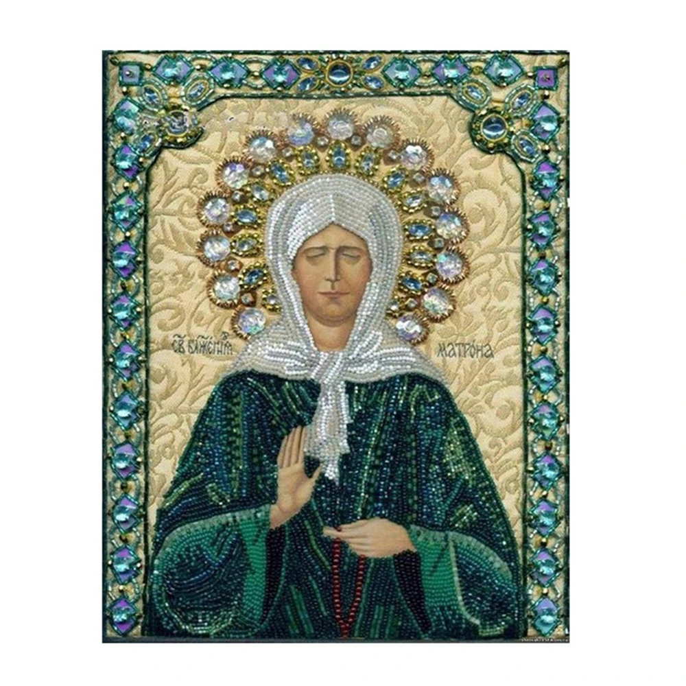 Religious Nuns Resin Diamond Painting Cross Stitch Embroidery Art Craft ...