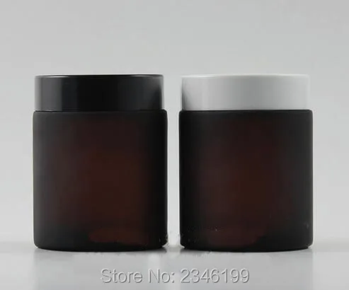 100G-100ML-Brown-Color-Glass-Cream-Jar-Empty-Cosmetic-Hire-Care-Cream ...