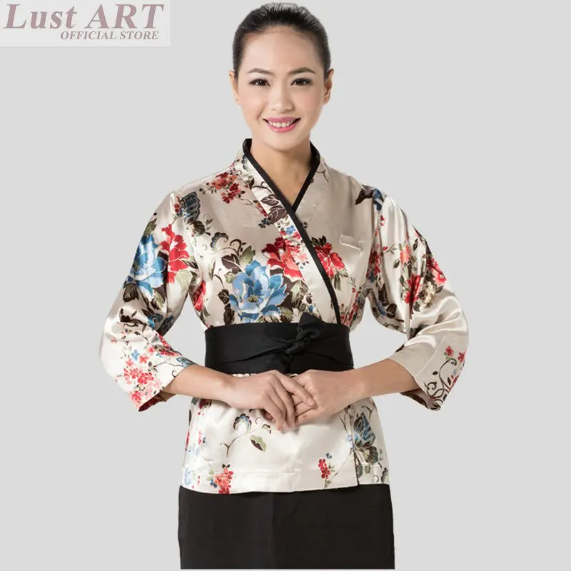 Food Service Restaurant Waitress Uniforms Japanese Restaurant Uniforms