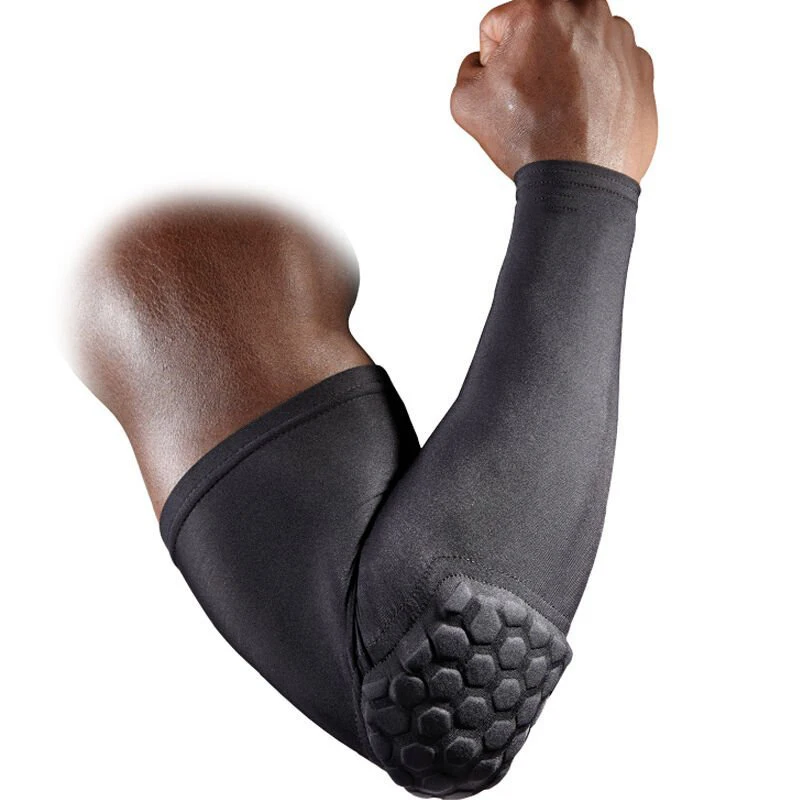1pcs High Elastic Honeycomb Basketball Volleyball Arm Sleeve Shooting