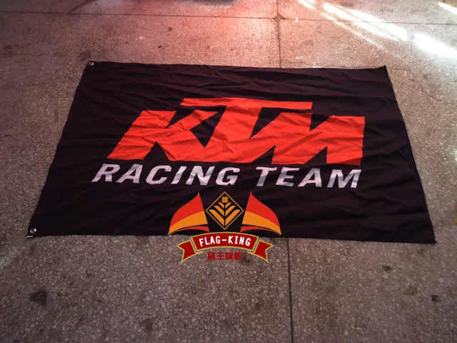 KTM racing team flag,free shipping,Riders club banner, flag king ,90 ...