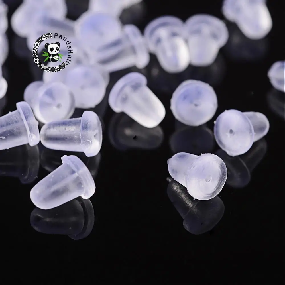 Plastic Earrings Findings | Jewelry Findings Components - 500pc/lot Ear ...