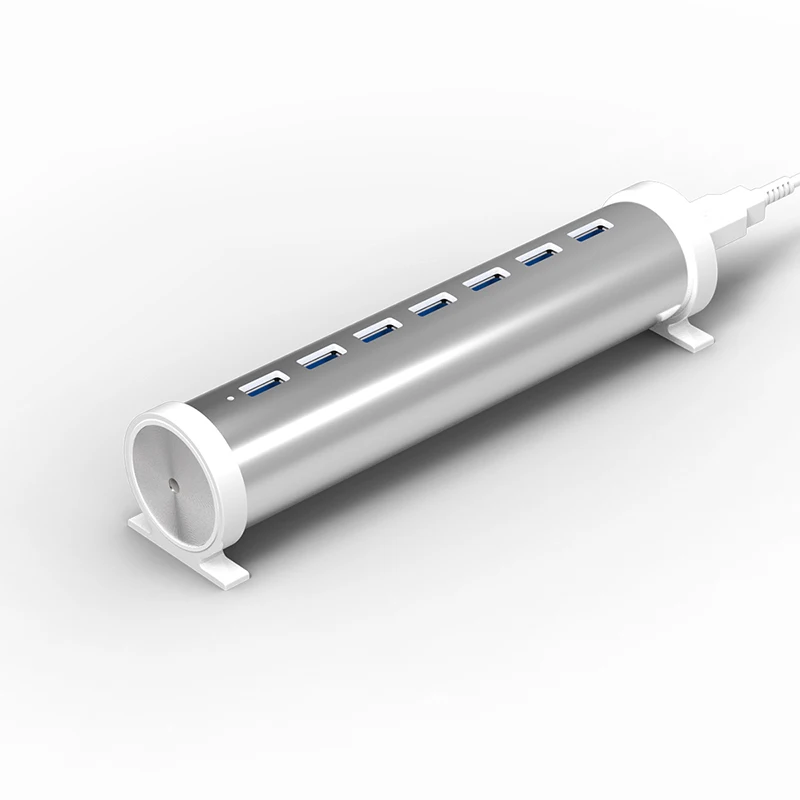 7 port usb pc usb 3.0 hub high quality individual desk hub round usb ...