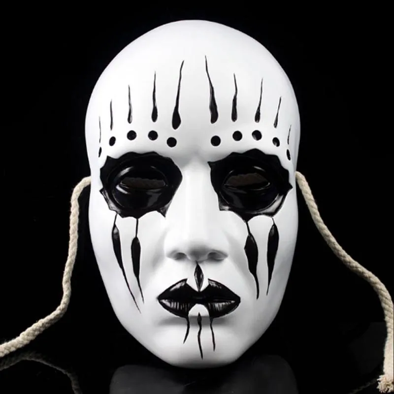 Resin Mask Slipknot Rock Roll Dance Party Mask White Slipknot Mask ...