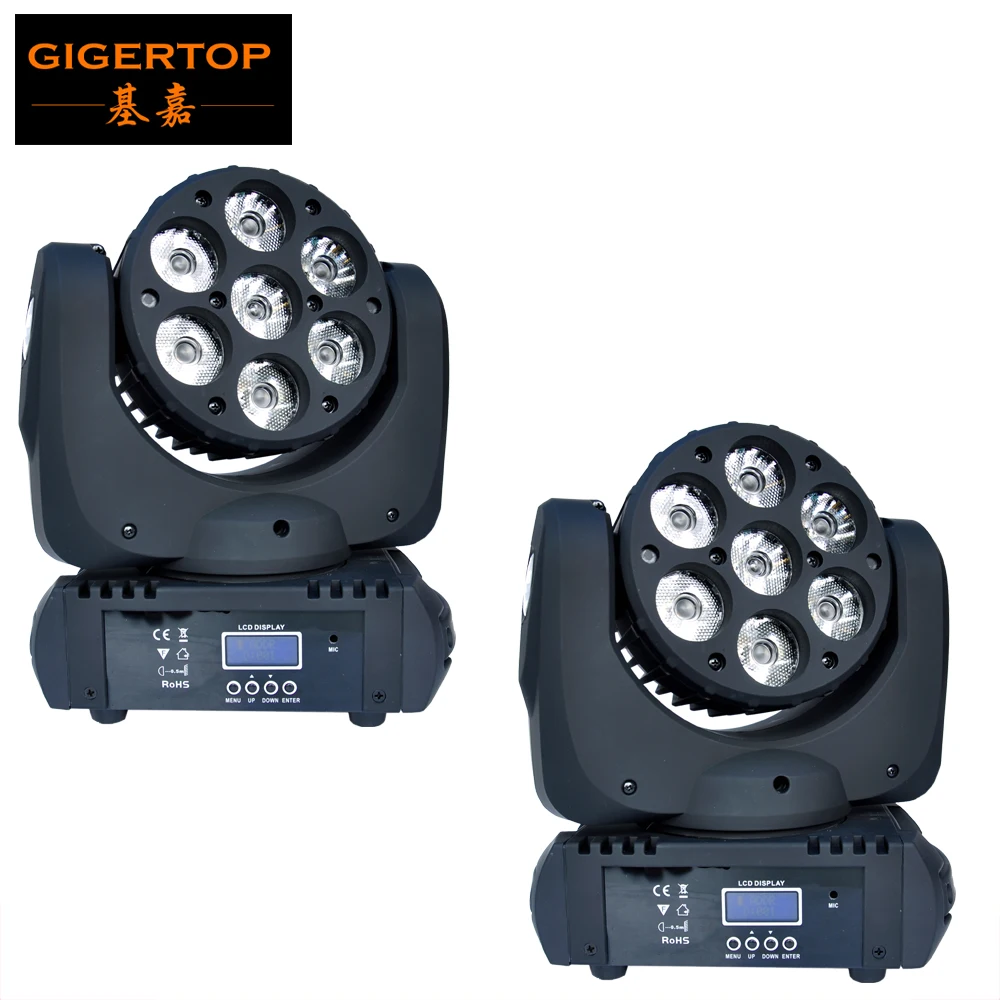 Hi-quality 2pcs/lot Cree Led Moving Head Beam Effect 7pcs*12w Led ...