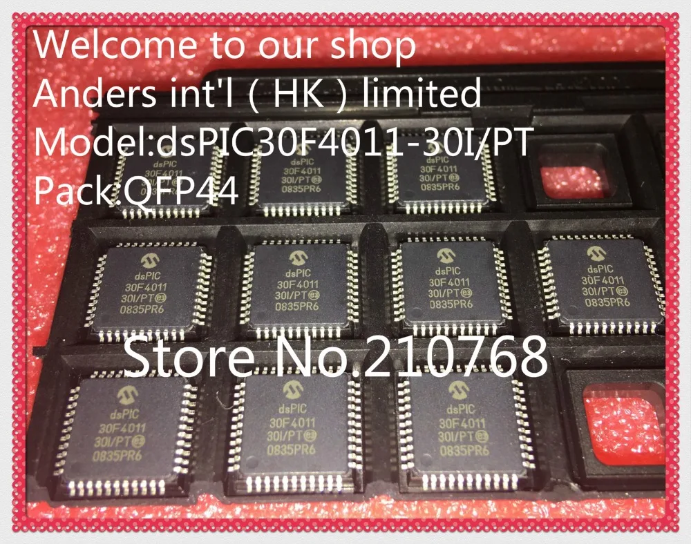 10pcs/lot Dspic30f4011-30i/pt Dspic30f401130ipt Dspic30f4011 30f4011 30i/pt Tqfp44 - Integrated ...