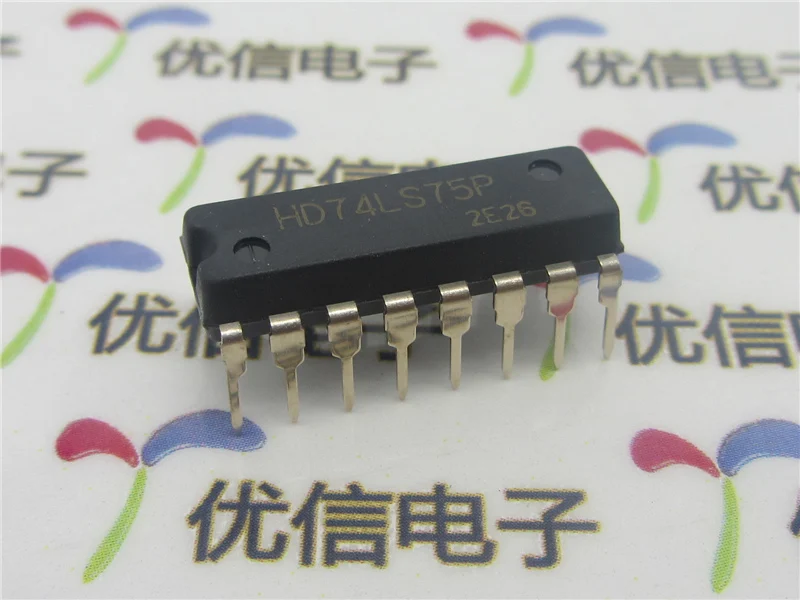 10pcs/lot 74LS75 D type transparent latch DIP 16 new original|latch| - AliExpress