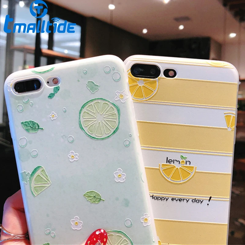 Tmalltide Fruit Department Phone Case For Apple iphone 7 8 7 8 Plus X ...