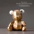 Piggy Bank Teddy Bear Figurines Money Box Gift Wedding Storage Box ...