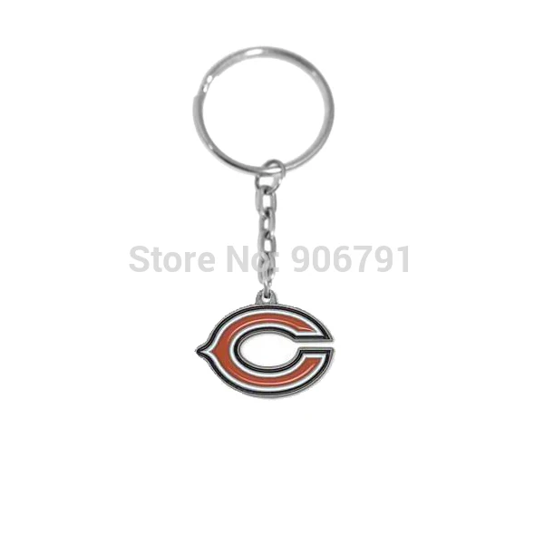 Fashion 20pcs a lot Alloy Enamel sports team logo Chicago Bears men ...