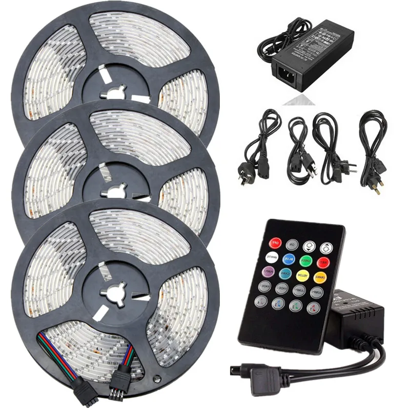 SMD 2835 Waterproof RGB LED Rope Light DC 12V Low Voltage LED Strip ...