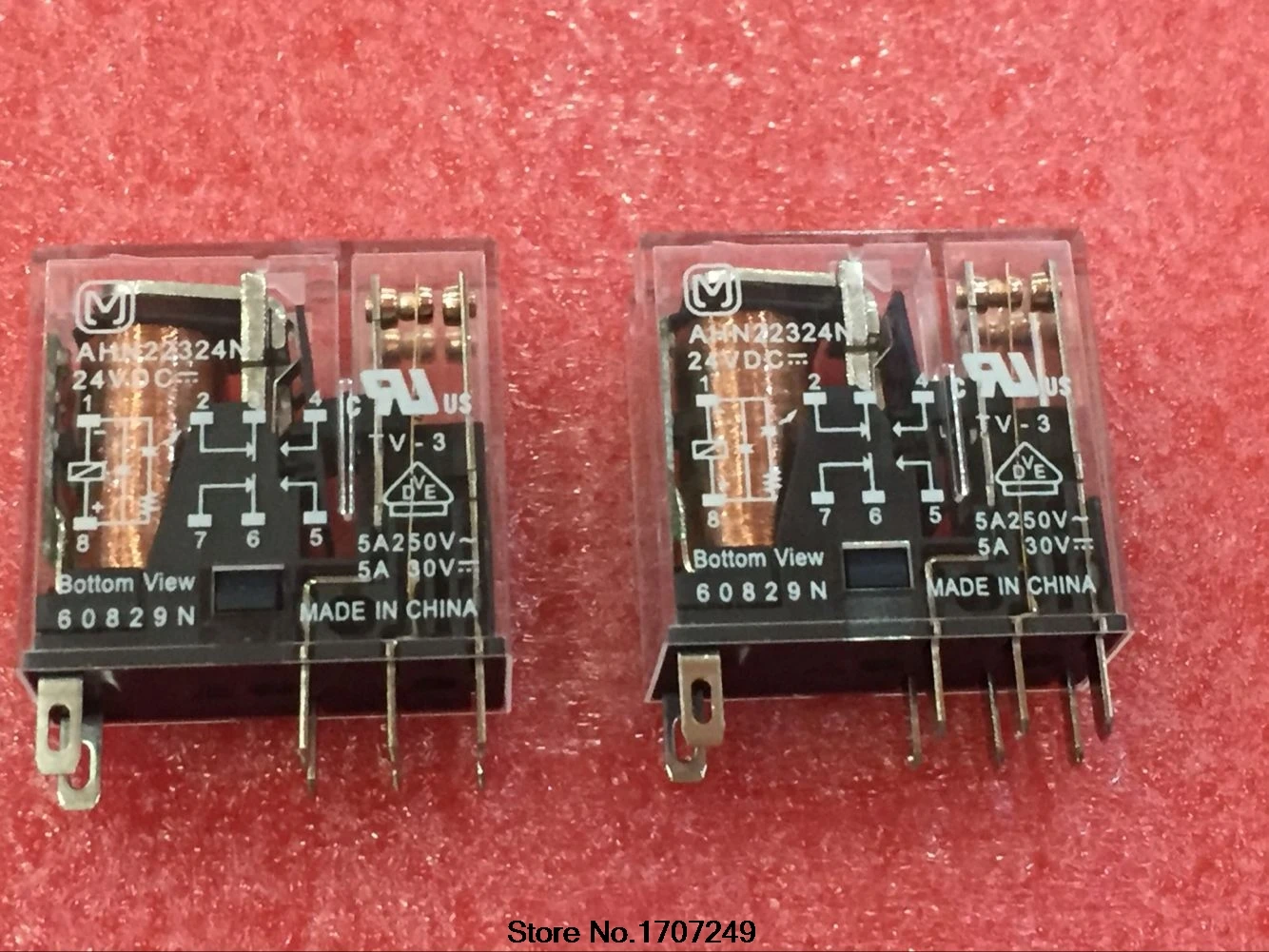 Free Shipping 100% new original relay 5pcs/lot AHN22324 AHN22324N 24VDC ...