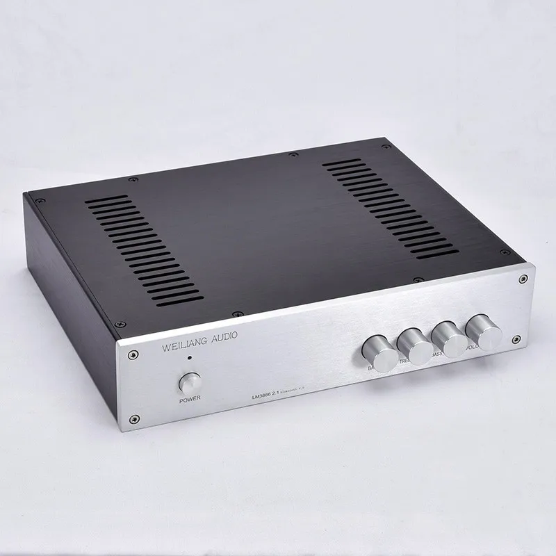BZ3207G All Aluminum Chassis HiFi Enclosure Audio Amplifier Case ...