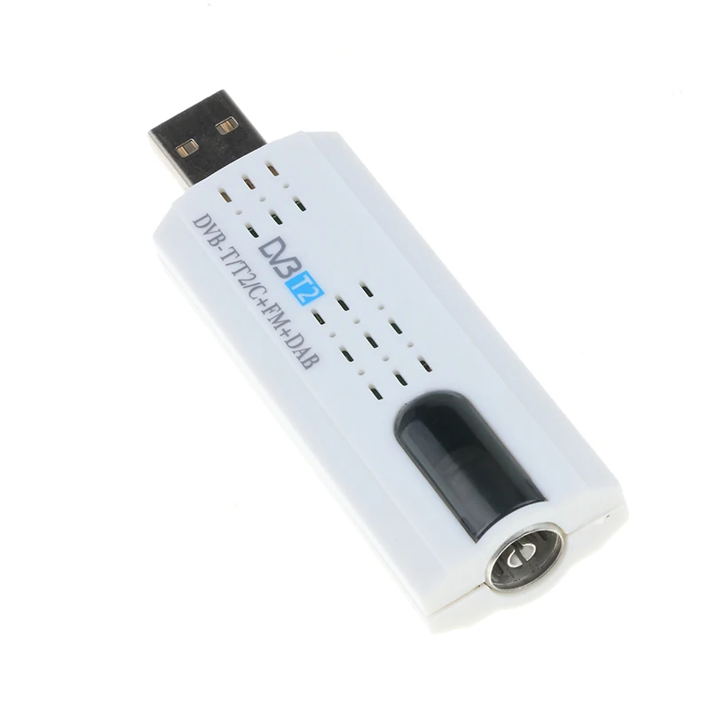 Digital Satellite DVB T2 Usb TV Stick Tuner With Antenna Remote HD TV ...