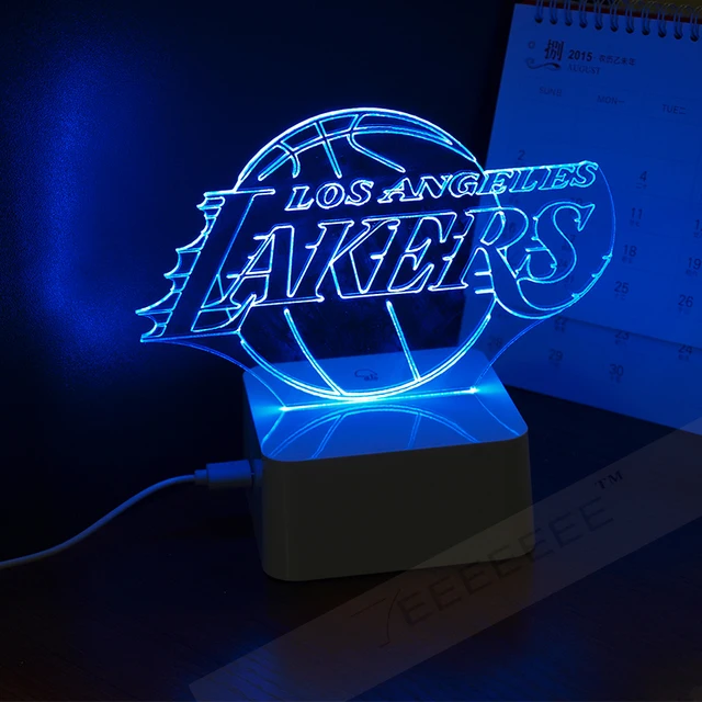 Free Shipping NBA Los Angeles Lakers Official Licensed Engraved Acrylic ...