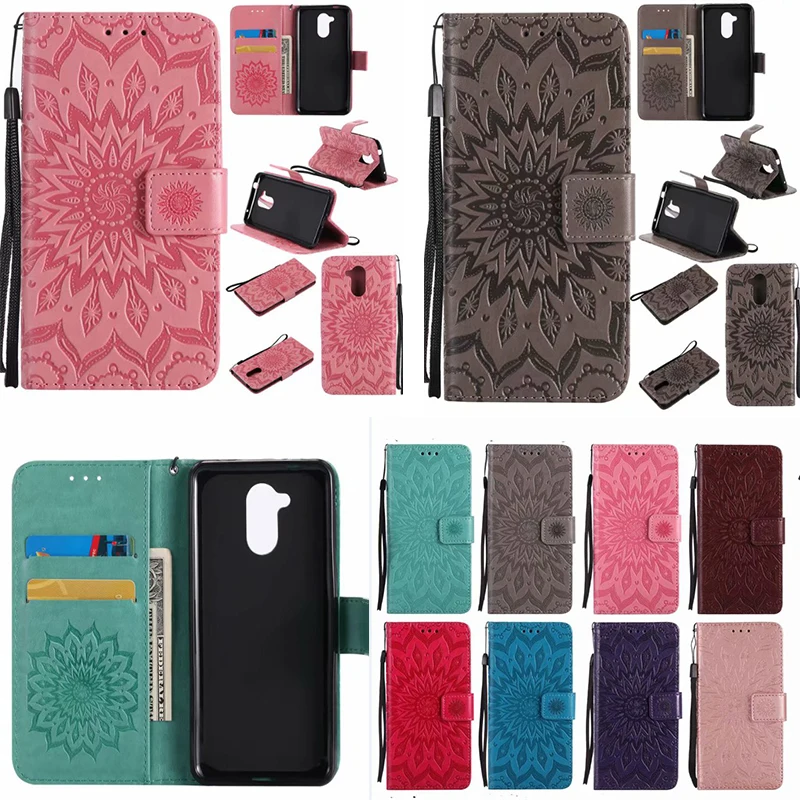 Funda de cuero para Huawei DIG L21, carcasa con soporte magnético y ...
