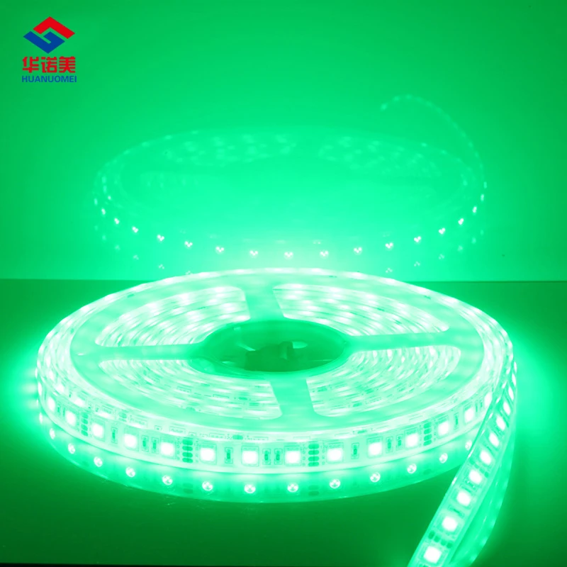Tira de luces LED Flexible, cinta de luces RGB 5050 SMD, resistente al ...