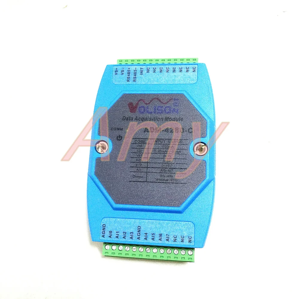 Adm 4280 8 Way Analog Acquisition Module 0 20ma 0 10v 4 20ma To 485 Current Voltage Modbus Rtu