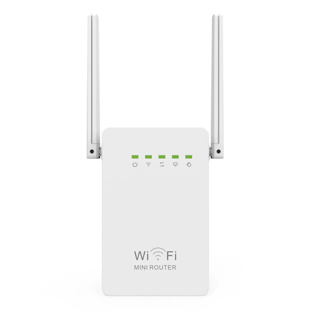 300mbps Mini Router Wifi Repeater Network Range Extender Booster N300