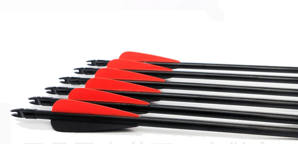 Free shipping 12PK new glass fiber reinforced plastic arrows can be ...