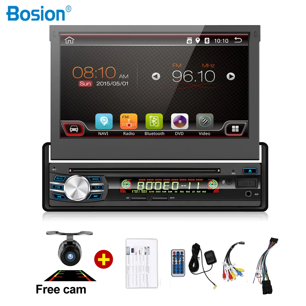 Android 6.0 New Universal Car Auto Radio Headunit Stereo One 1 Din Car ...