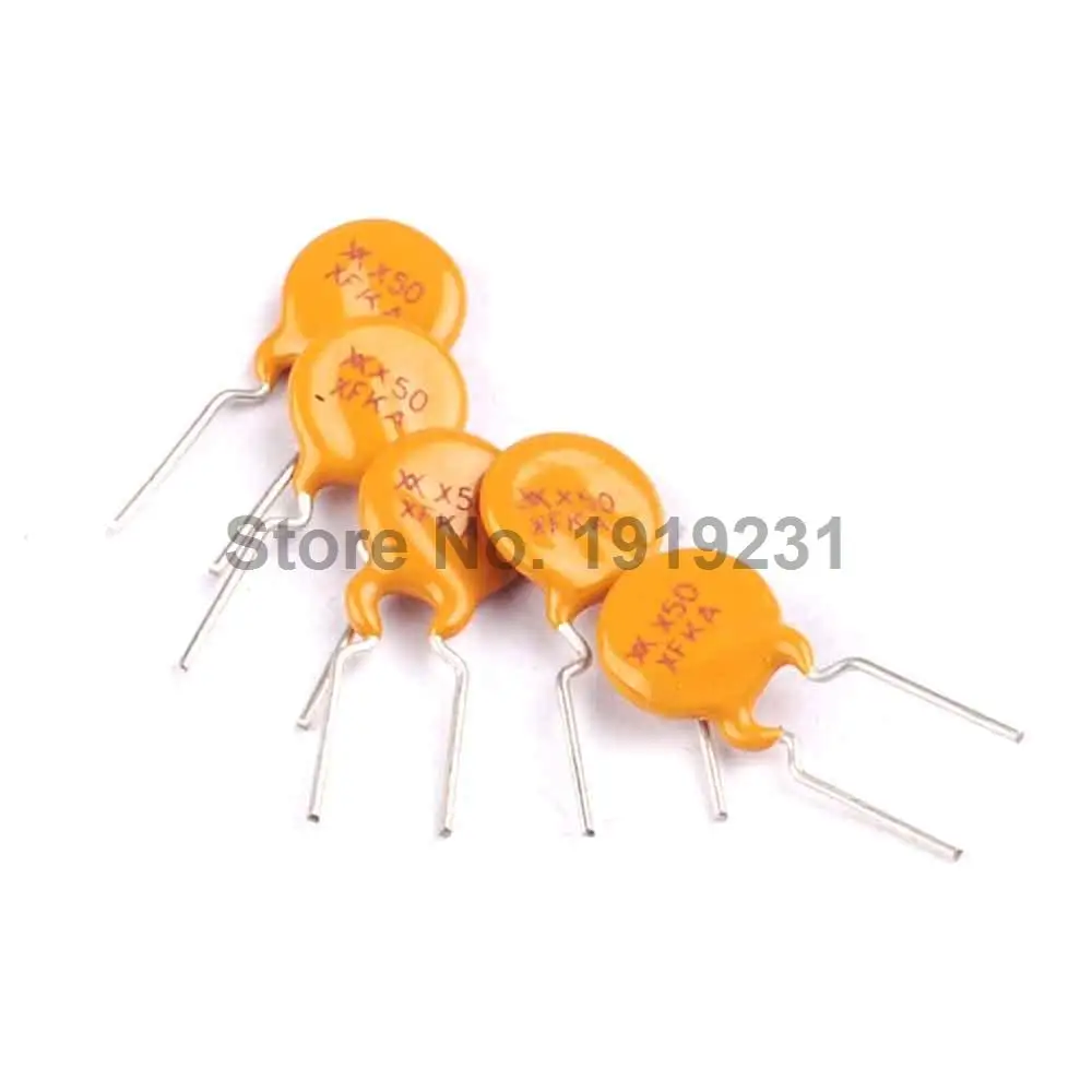 50pcs 72v 0.5a 500ma Pptc Resettable Fuse Rxef050 Self-recovery Fuses ...