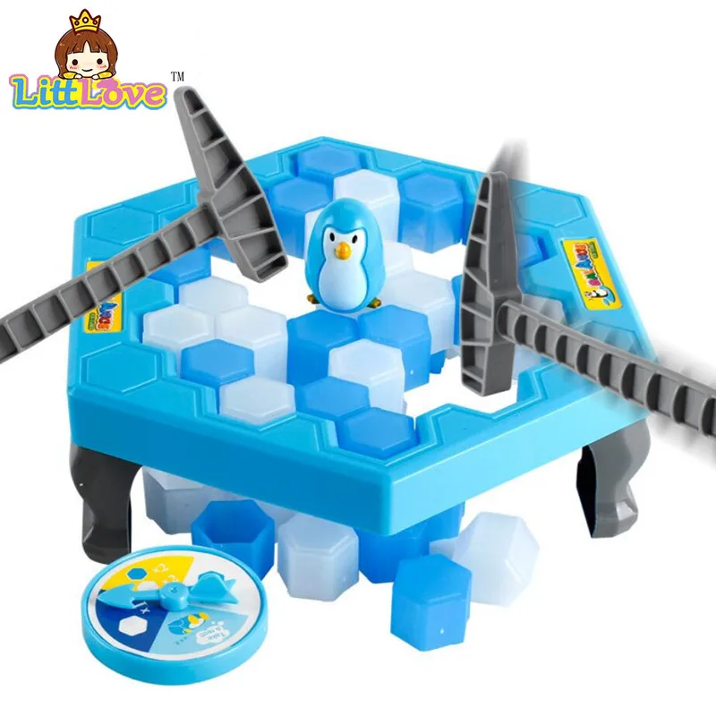 LittLove Penguin Ice Breaking Save The Penguin Great Family Toys ...