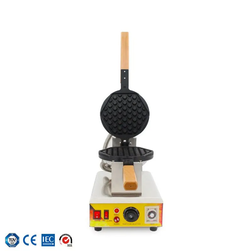 Electric Honeycomb shape waffle Machine Commercial 110V 220V eggettes ...