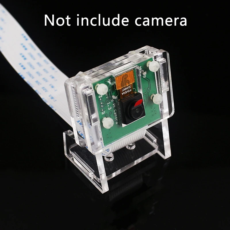 Acrylic Camera Holder Transparent Case For Raspberry Pi 3 Ov5647 Mini ...