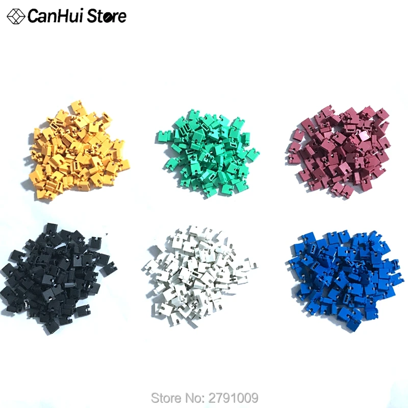 600PCS 6Color Each 100PCS Connector cap 2.54mm Standard Circuit Board ...