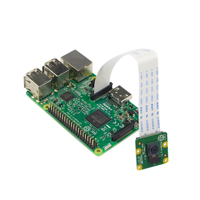 Raspberry Pi 3 Model B Board +Camera V2 Module Board 8MP Webcam Video ...