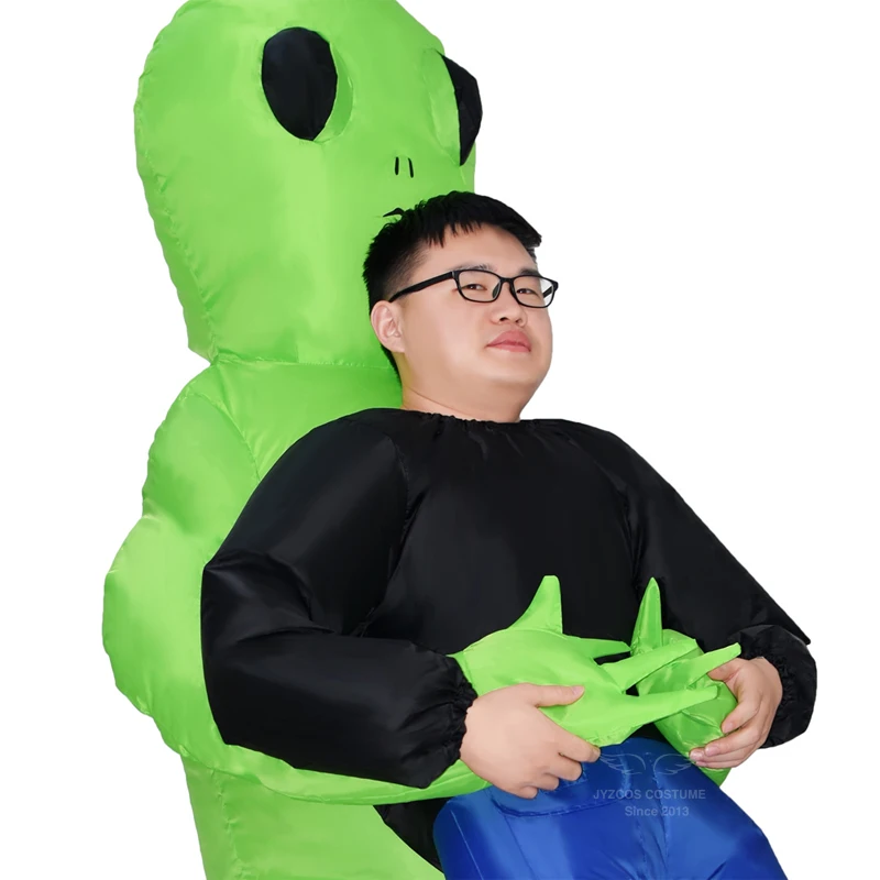 Adult Unisex Alien Inflatable Monster Costume Halloween Party Costume ...