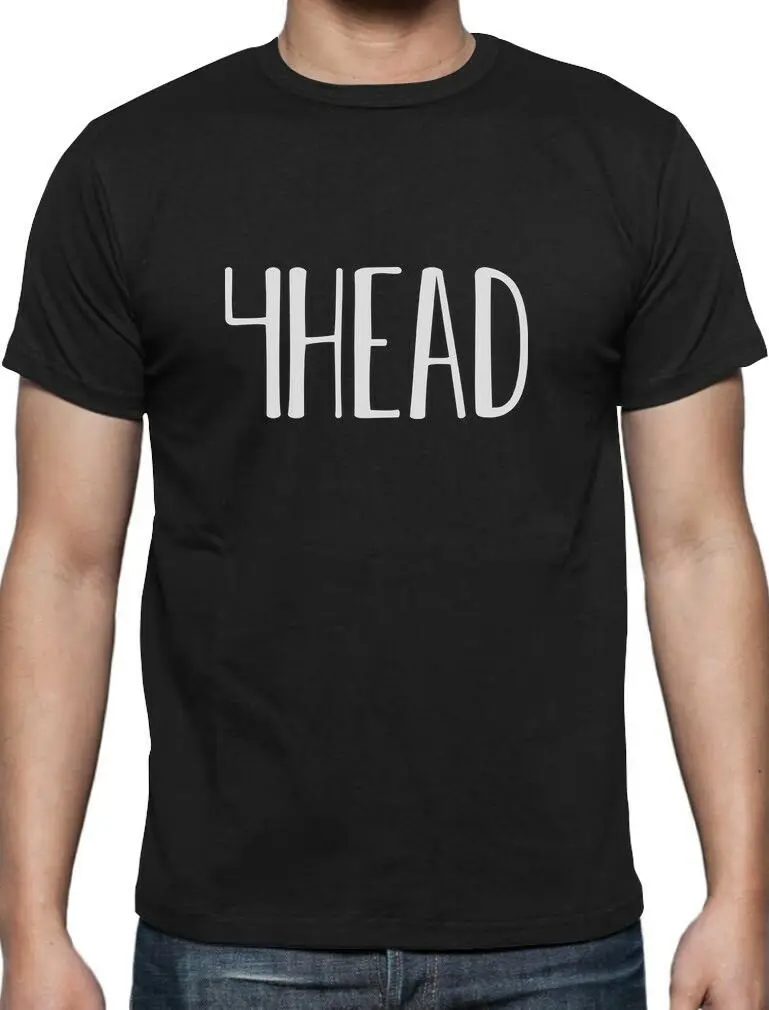 4Head Emote Laughing Guy Meme 게이머 티셔츠 스트림|티셔츠| - AliExpress