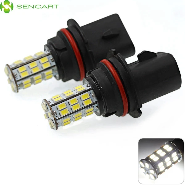 Sencart 2PCS 9007 HB5 PX29T White 42LED Fog Light 5630 SMD LED ...