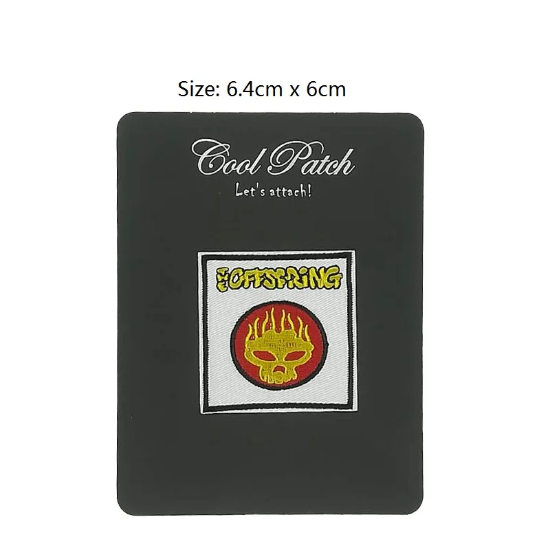 THE-OFFSPRING-Face-Rock-Punk-retro-applique-iron-on-patch-Metalcore ...
