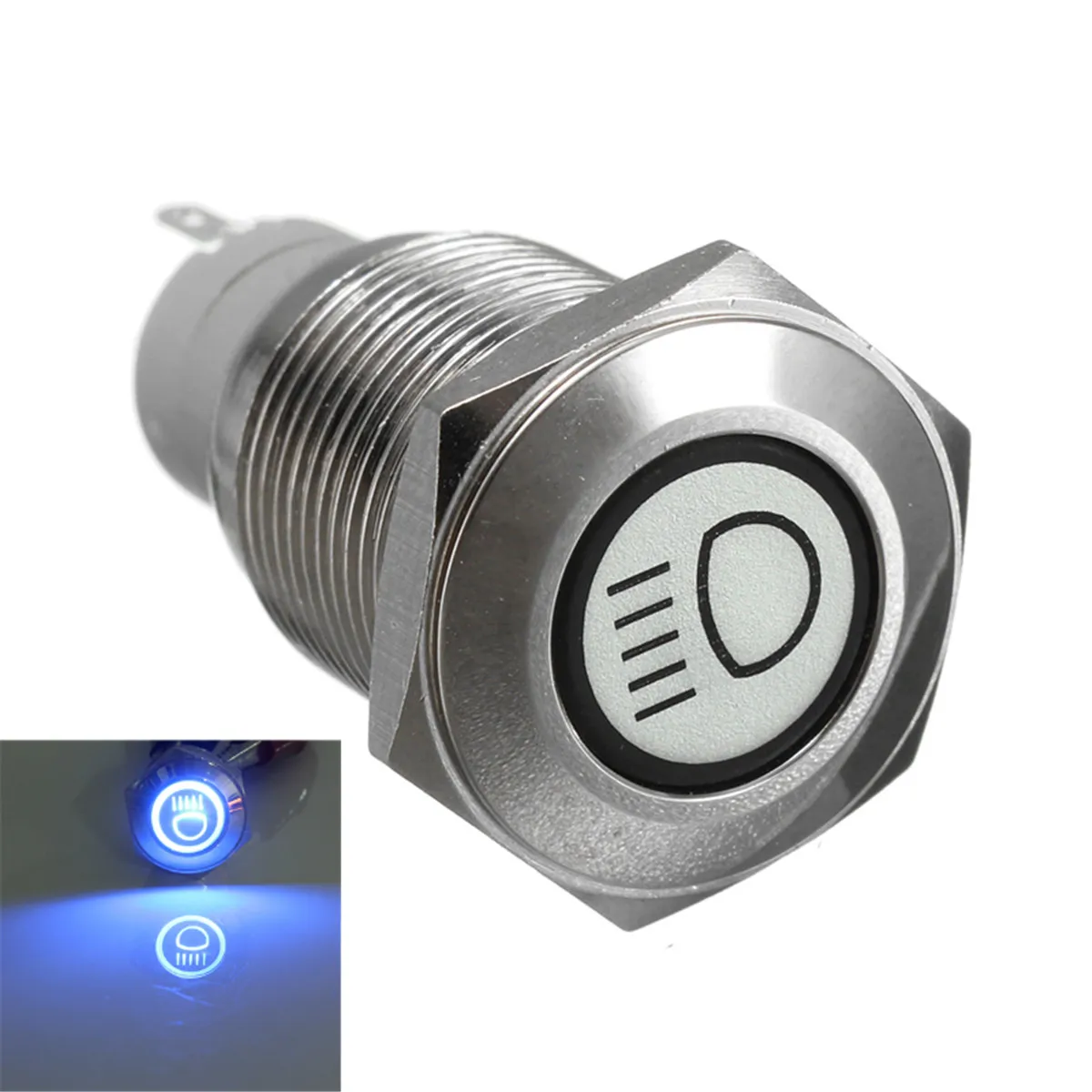 Business & Industrial 16MM LED PUSH BUTTON PANEL SWITCH 12V 250V 3A ...